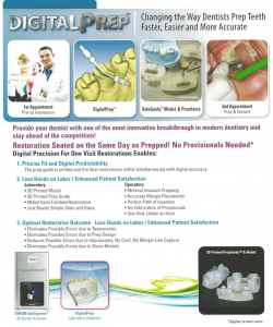 DIGITAL PREP™ SYSTEM – Wand Dental Laboratory
